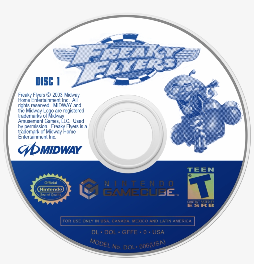 Freaky Flyers - Midway Games Transparent PNG - 1280x1280 - Free ...