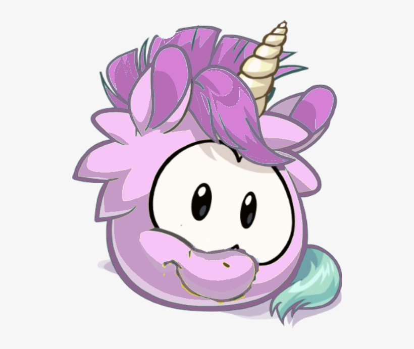 Pink Unicorn Puffle Image - Unicorn Puffle Transparent PNG - 534x612 ...