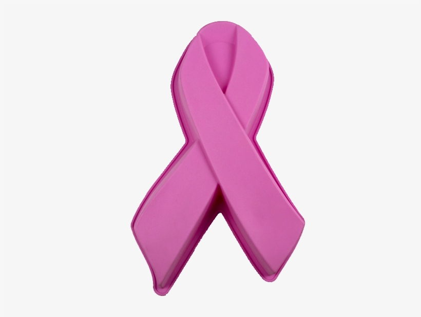 Breast Cancer Ribbon Cake - Pink Cancer Ribbon Cake Pan With Stand ...