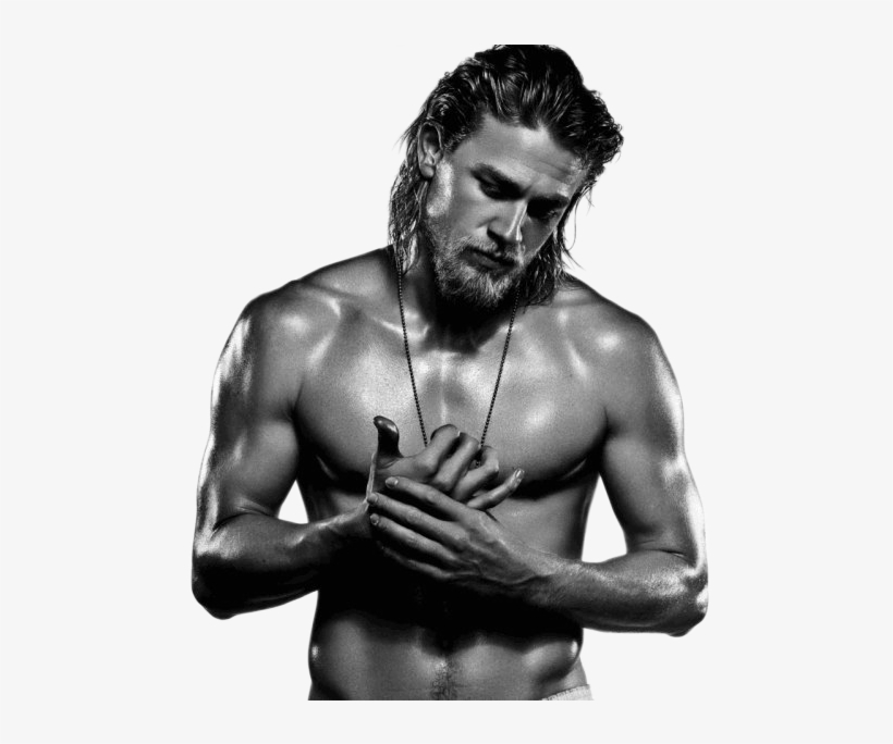 Sons Of Anarchy - Charlie Hunnam King Arthur Shirtless Transparent PNG ...