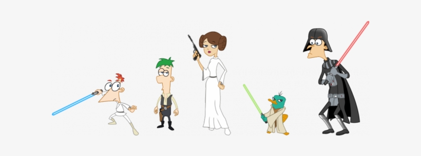 Doof Meets Darth In 'phineas And Ferb' Crossover - Star Wars Phineas E ...
