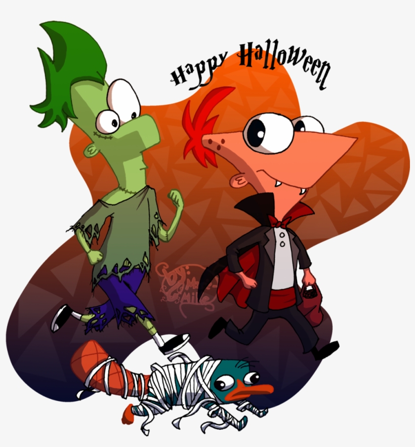 Download - Phineas And Ferb Vampires Transparent PNG - 1024x1010 - Free ...