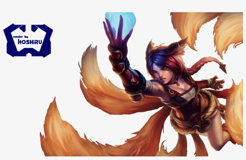 Parent Directory - League Of Legends Render Ahri Transparent PNG ...