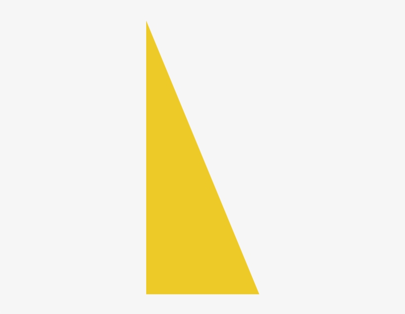Download Yellow Triangle Yellow Triangle - Yellow Right Angle Triangle ...