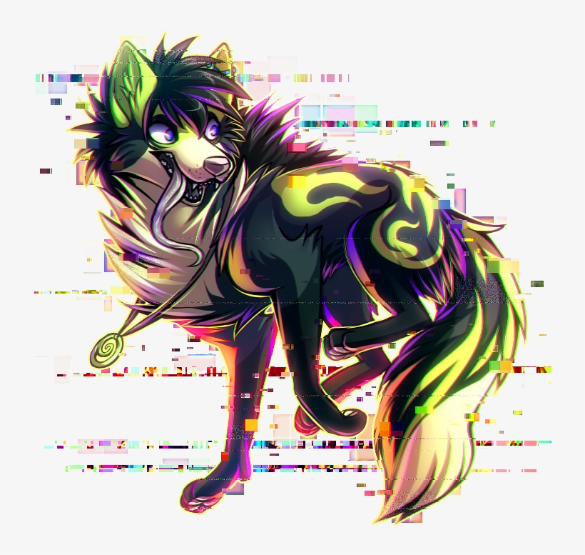 Download Fantasy Wolf - Drawing - HD Transparent PNG - NicePNG.com