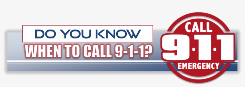 Call 911 Transparent PNG - 900x279 - Free Download on NicePNG