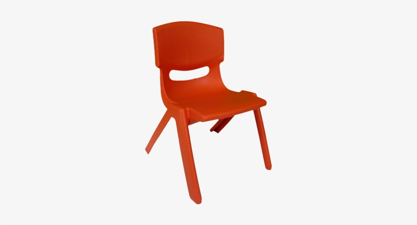 Childrens Chair Hire Red - Plastic School Chair Transparent PNG ...