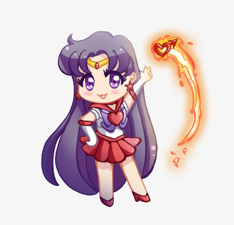 Chibi By Drewbiedooah - Sailor Moon Mars Chibi Transparent PNG ...