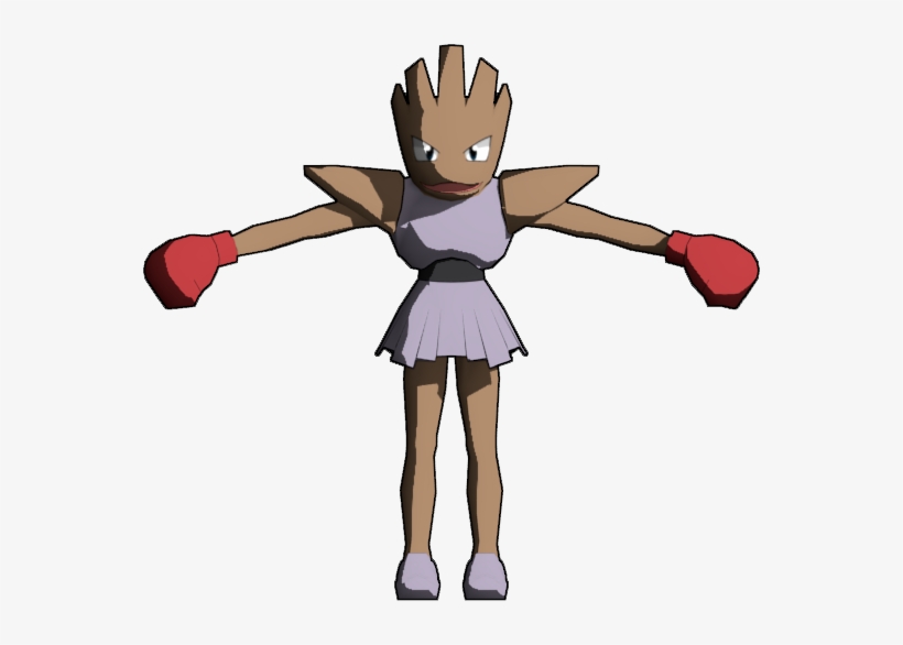 Hitmonchan - Cartoon Transparent PNG - 560x506 - Free Download on NicePNG