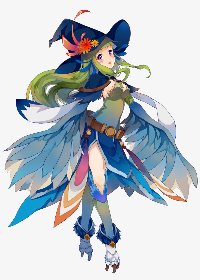 Flying Harpy - Monster Musume Transparent PNG - 1102x1487 - Free ...