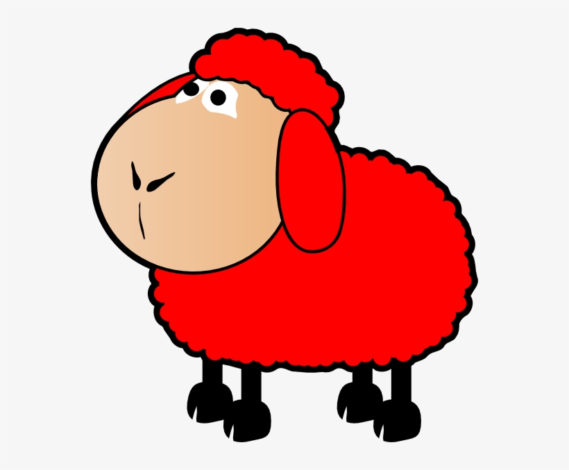 Clip Art Red Sheep Transparent PNG - 558x597 - Free Download on NicePNG