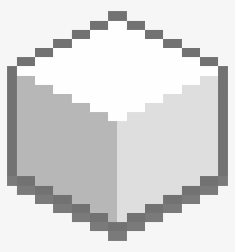 White Single Cube - Smash Ball Pixel Art Transparent PNG - 768x800 ...