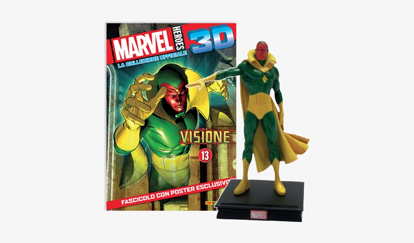 Collezione Marvel Heroes 3d - Avengers No.24.1 Cover: Vision Poster By ...