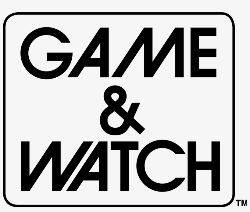 Download Game And Watch Logo - Game & Watch Logo - HD Transparent PNG ...