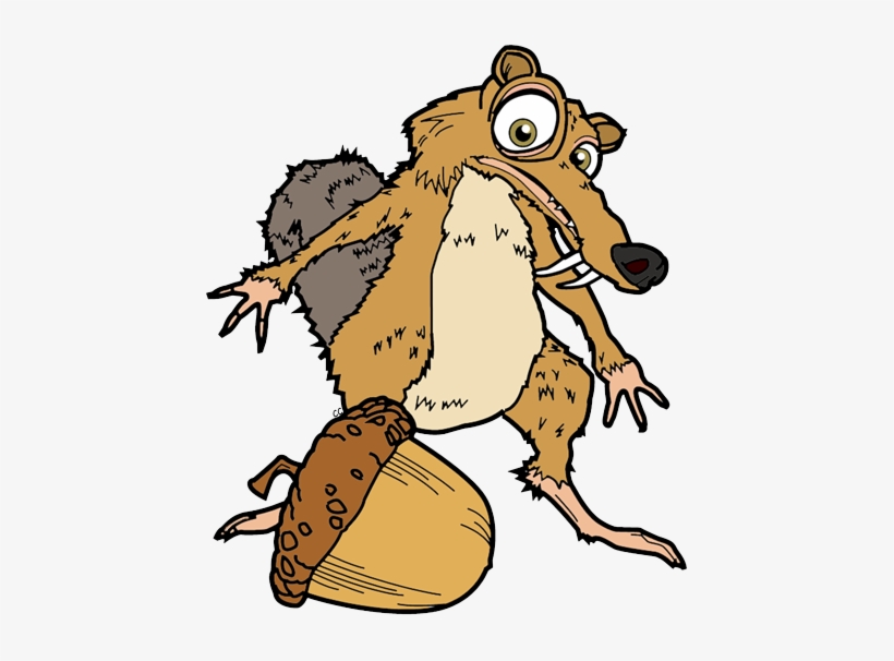 About - Scrat Clipart Transparent PNG - 445x526 - Free Download on NicePNG