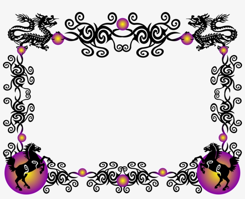 Zodiac border 60 photos - Astrologytoyou.com