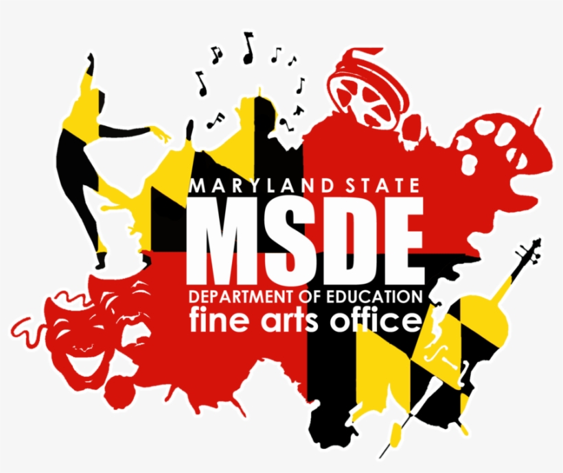 Msde Fine Arts Logo With White Border Transparent PNG - 1000x1143 ...