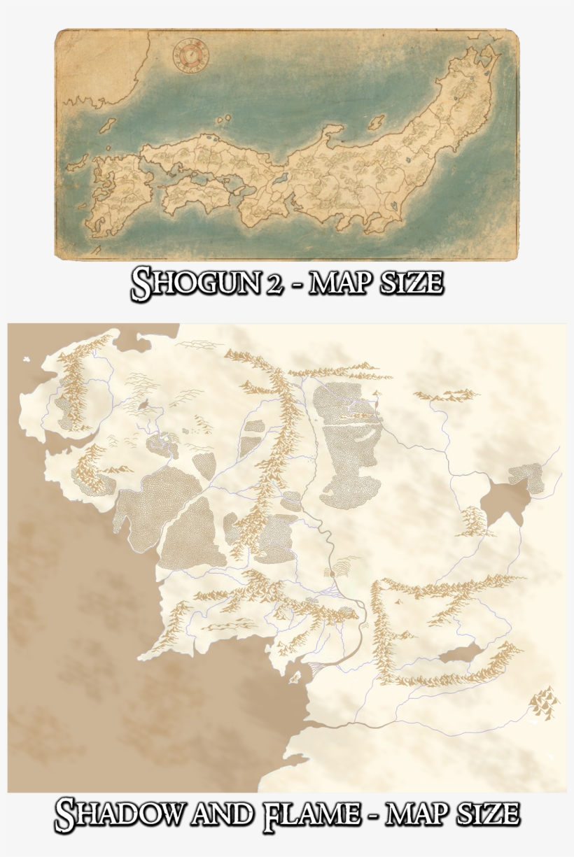 Shogun 2 Total War Map