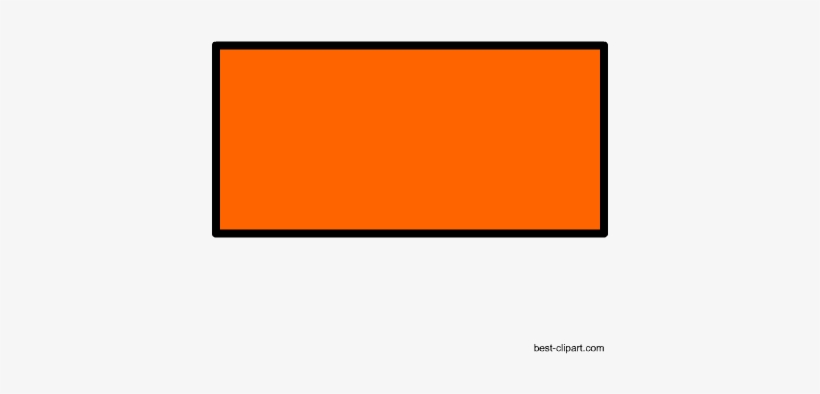 Free Orange Rectangle Clipart Image Transparent PNG - 450x450 - Free ...