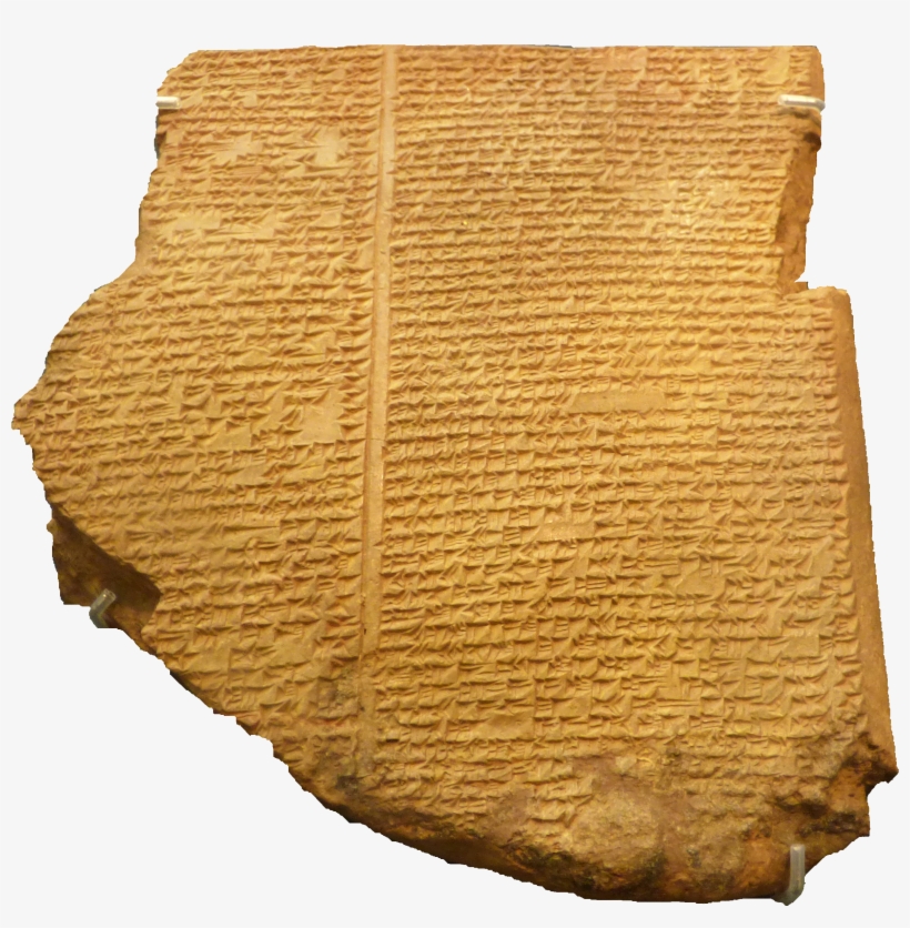 Flood Tablet Epic Of Gilgamesh, British Museum - Gilgamesh Flood Myth ...