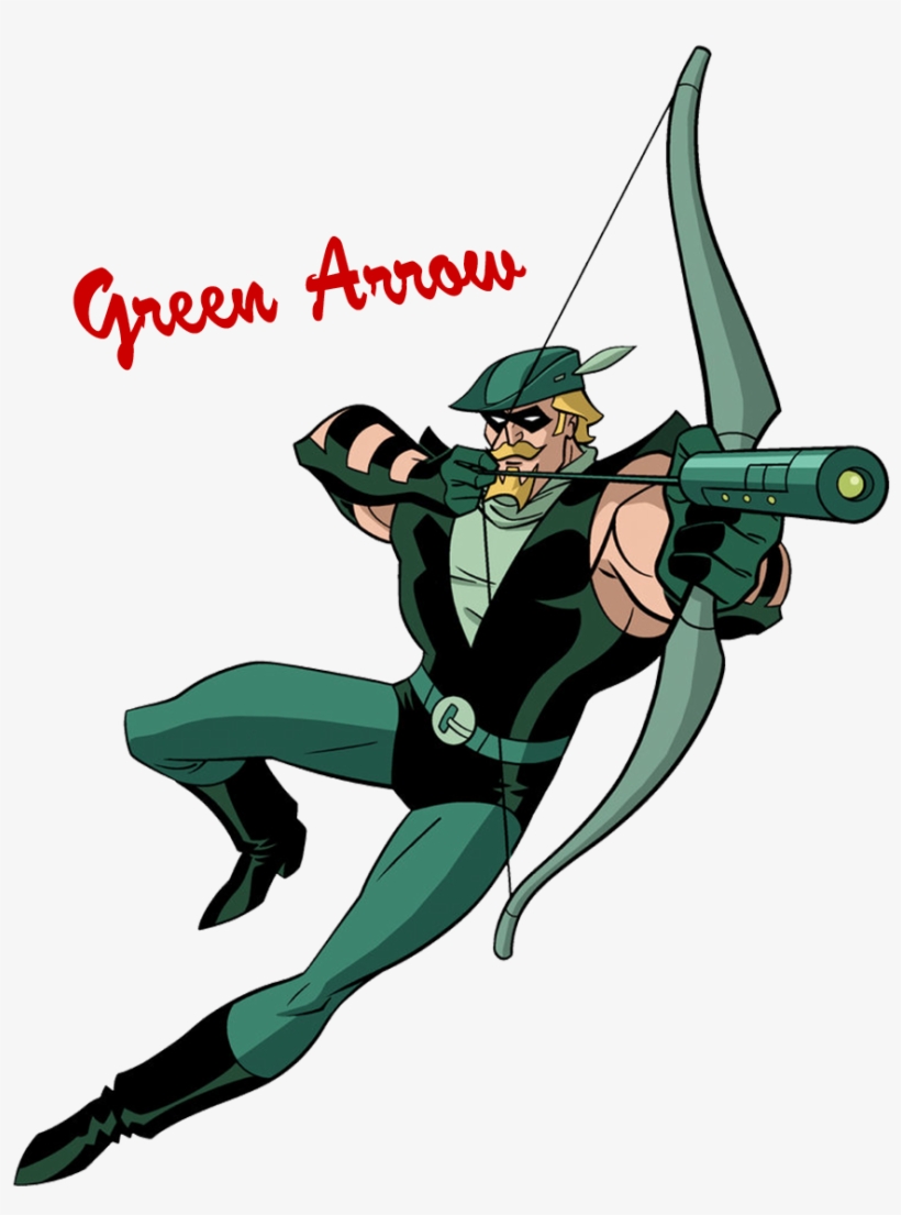 Green Arrow Dcau Transparent PNG - 1080x1200 - Free Download on NicePNG