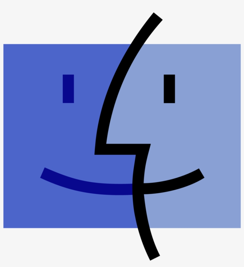 Download Finder Face Png Logo - Operating Systems Mac Os - HD ...