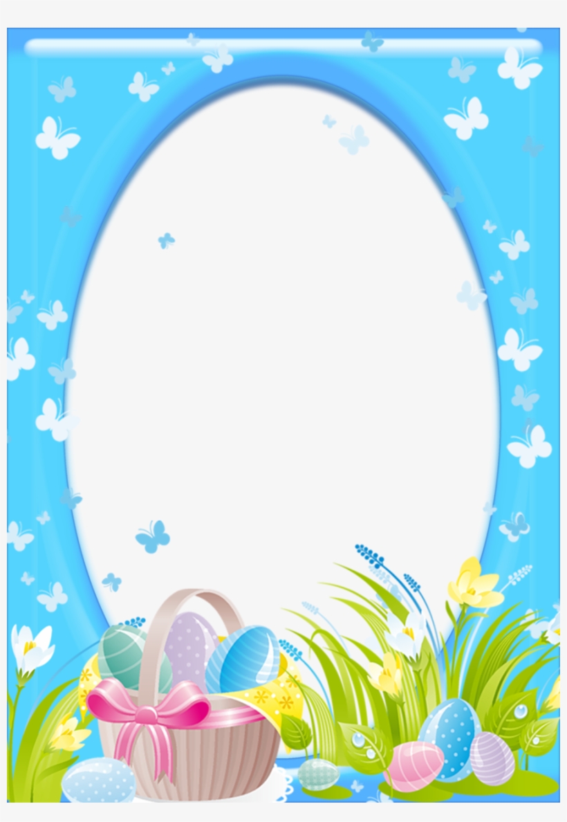 Easter Frame Png Clipart Easter Bunny Clip Art - Easter Frame Png ...