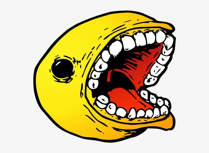 Hey Guys - Pacman Mouth Closed Transparent PNG - 800x706 - Free ...