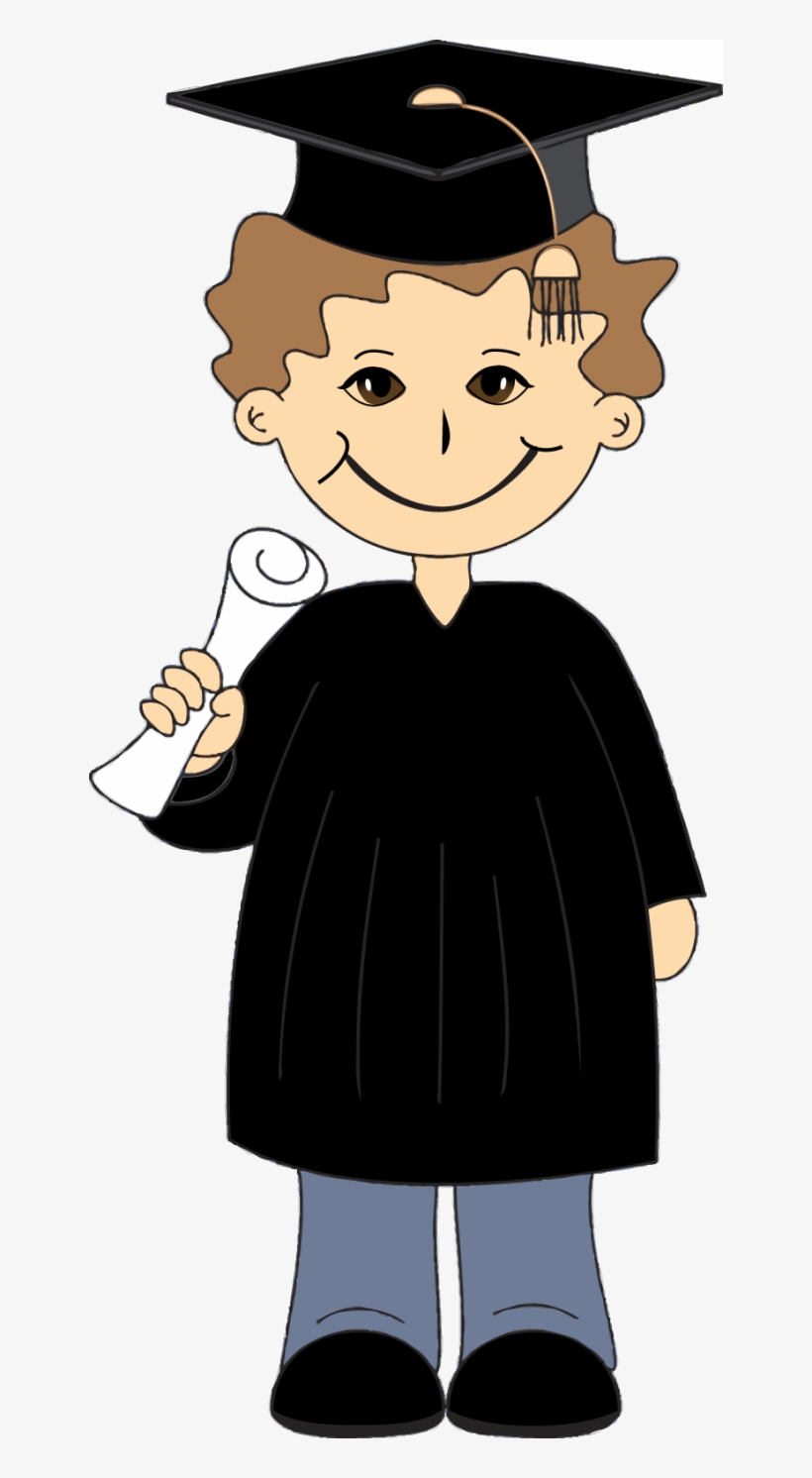Get Creative With This Free Kids Clip - Clip Art Graduate Transparent ...