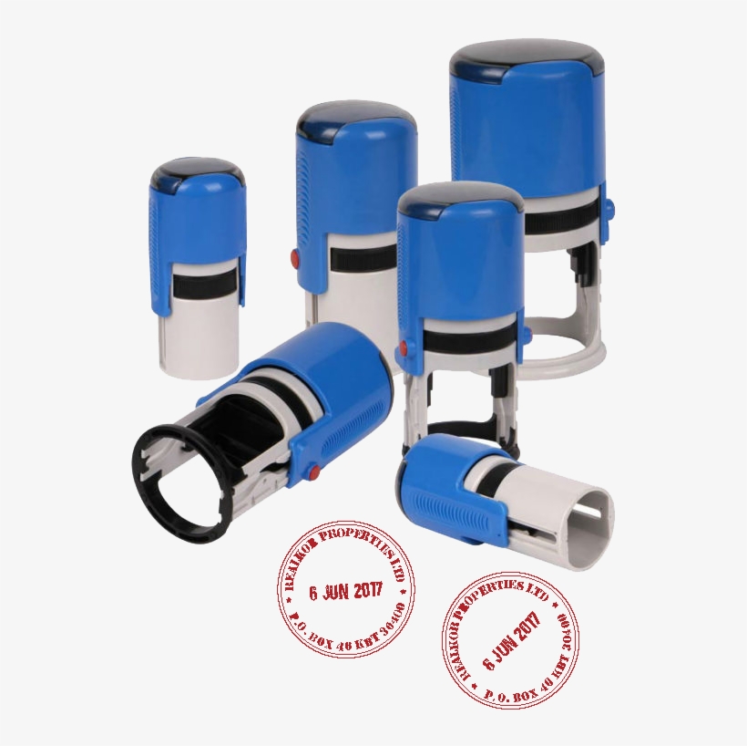 Company Stamps & Rubber Stamps - Self Ink Stamp Transparent PNG ...