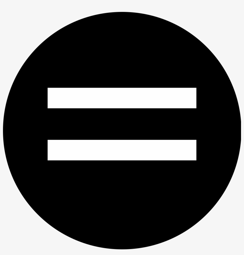 Clipart - Equal Sign In A Circle Transparent PNG - 2400x2394 - Free ...
