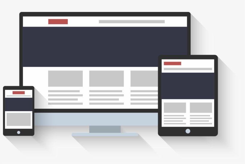 Responsive Design - Responsive Web Design Flat Png Transparent PNG ...