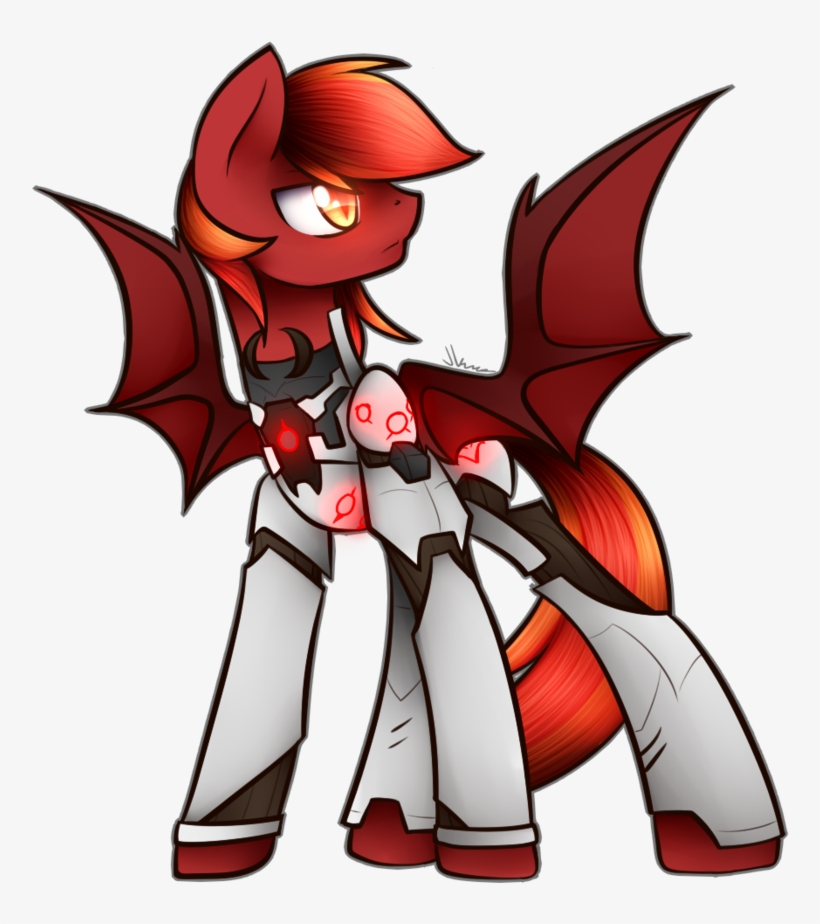 Jadekettu, Bat Pony, Genji Armour, Male, Oc, Oc - Cartoon Transparent ...