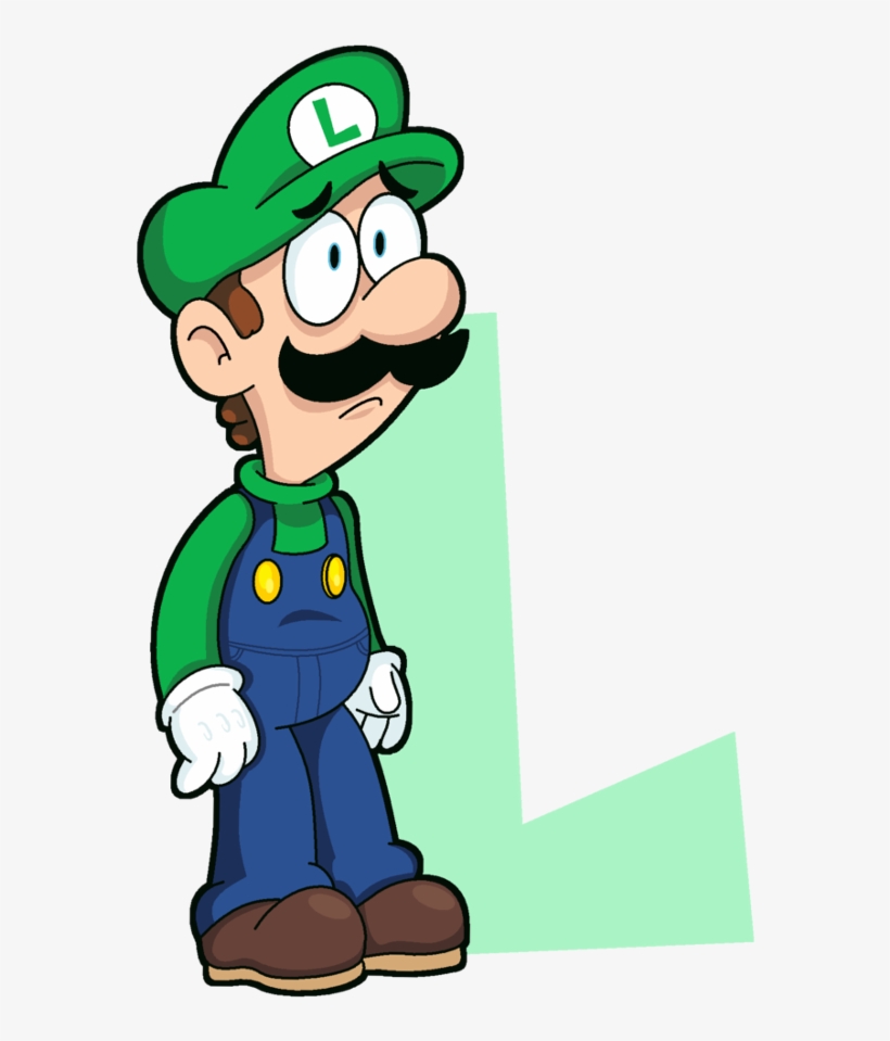 Sad Transparent Luigi - Video Game Transparent PNG - 601x908 - Free ...