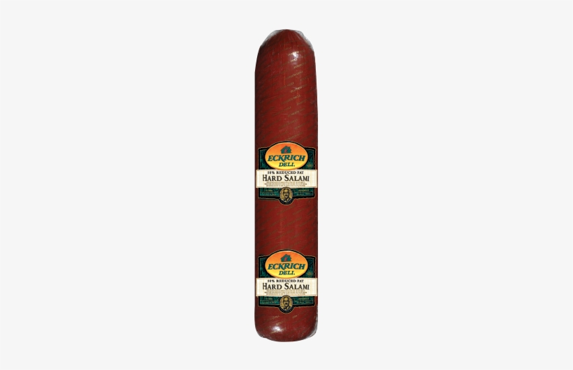 Lo Fat Hard Salami - Eckrich Hard Salami Stick Deli - Salami ...