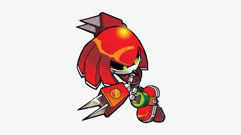 Evil Knuckles The Echidna Metal Knuckles - Sonic The Hedgehog Metal ...