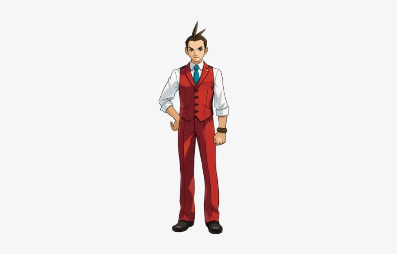 The - Apollo Justice Cosplay Transparent PNG - 346x450 - Free Download ...