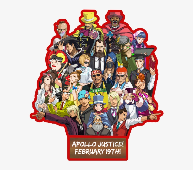 Imagen Enviada - Apollo Justice Ace Attorney Transparent PNG - 570x642 ...
