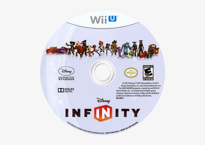 Disney Infinity Wiiu Disc - Disney Infinity Wii Disc Transparent PNG ...