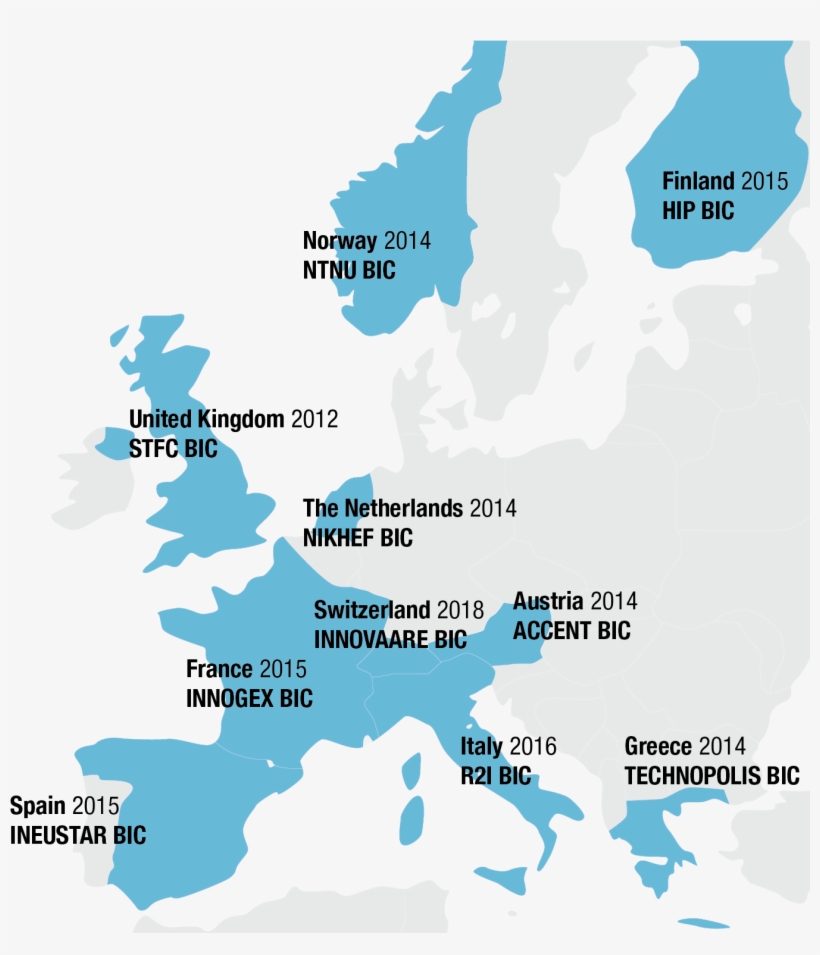 Download Bic Network - Eea Countries Map Of European Economic Area - HD ...