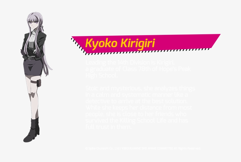 Danganronpa - Danganronpa 3 End Hope Kyoko/kyouko Kirigiri Suit Cosplay ...