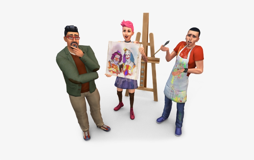 Sims 4 Base Game Render 30 - Los Sims 4 Png Transparent PNG - 650x471 ...