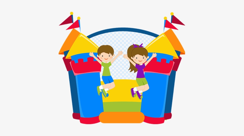 Clip Art Royalty Free Download Bounce Clipart - Jumping Castle Clipart ...