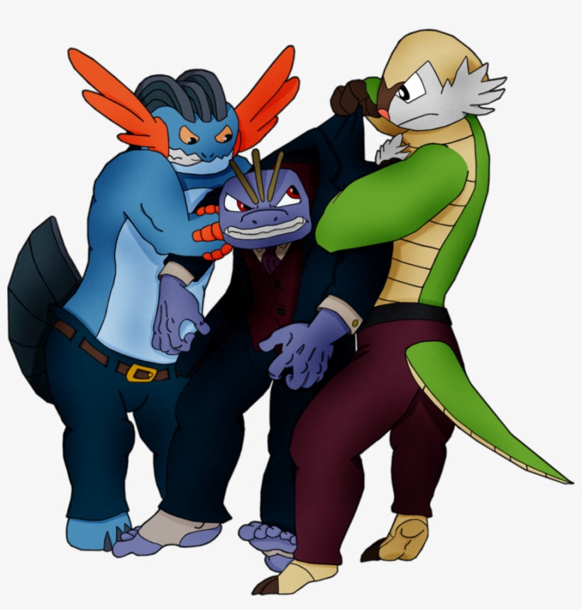 Machoke As Tarzan 3 Transparent Background By Pokemon - Pokemon Machoke ...