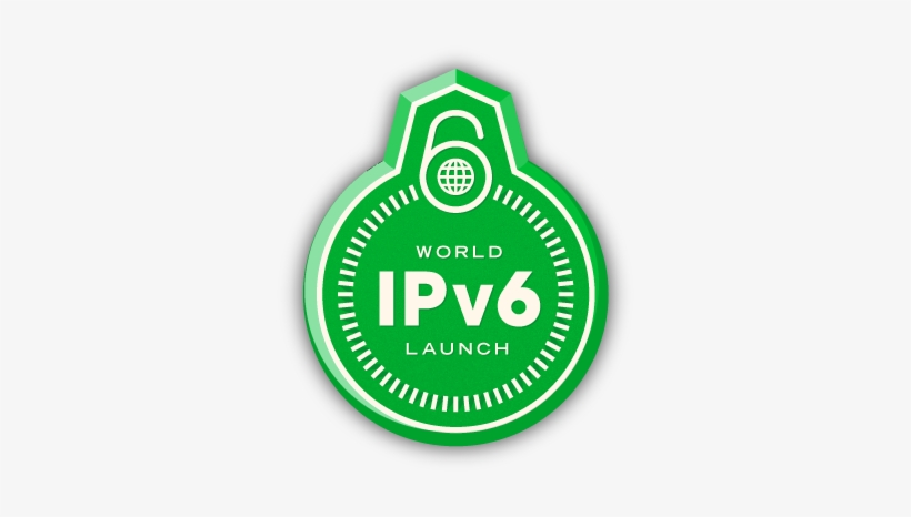 Ipv6 World Launch Logo - World Ipv6 Day Transparent PNG - 324x386 ...