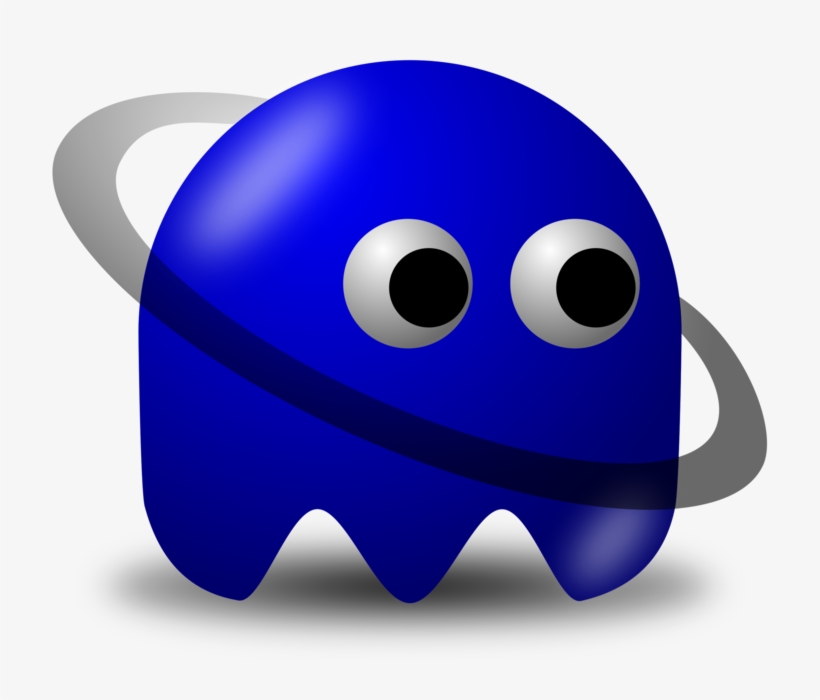 Pac-man World Ghosts Video Games - Pac Man Ghost Blue Transparent PNG ...