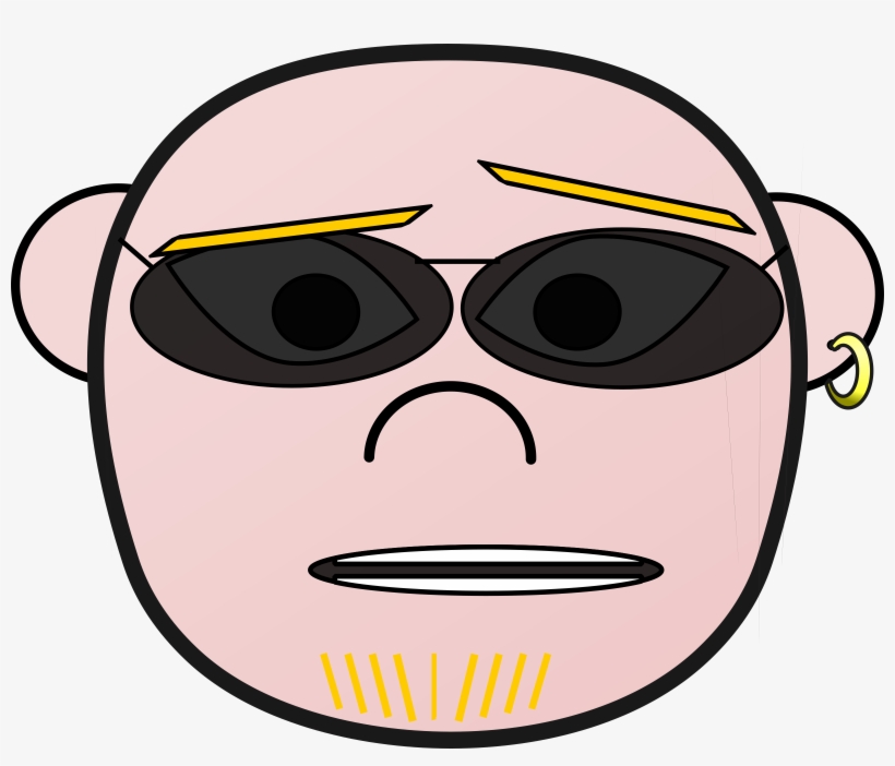 This Free Icons Png Design Of Confused Punk Transparent PNG - 2400x1938 ...