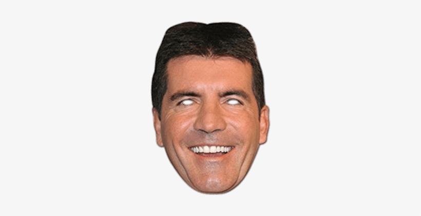 Simon Cowell Mask Transparent PNG - 355x355 - Free Download on NicePNG