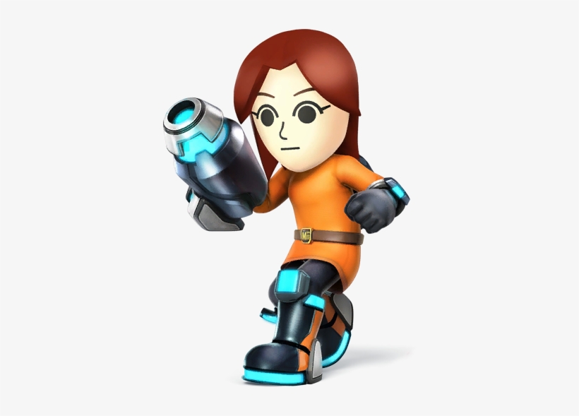 Show Your Mii Fighter And Type - Super Smash Bros Mii Transparent PNG ...