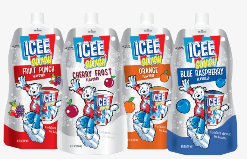 Icee All Flavors Mocked Up With Br-01 - Icee Slush, Blue Raspberry ...